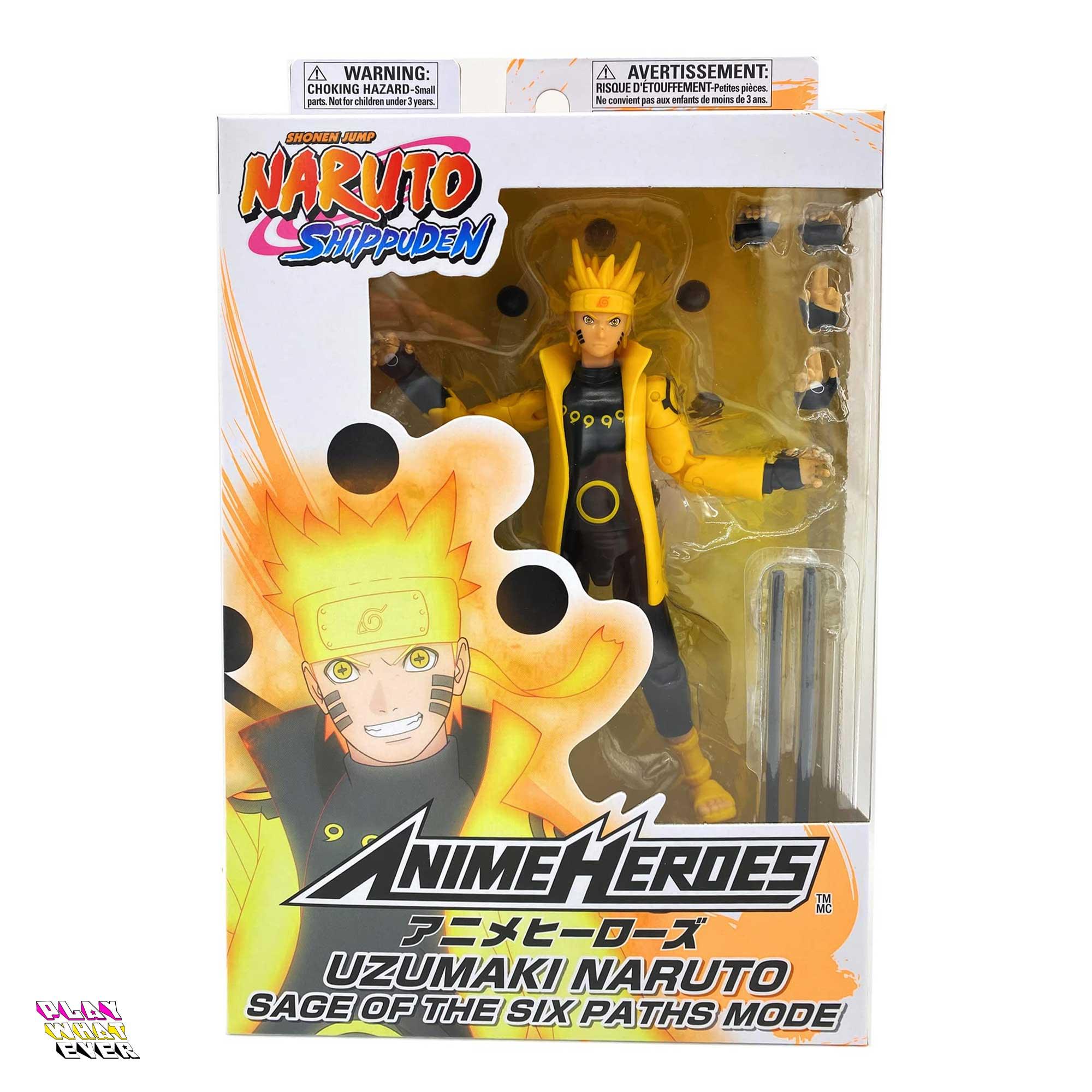 Naruto Anime Heroes Naruto Uzumaki Sage of Six Paths Mode Action Figur